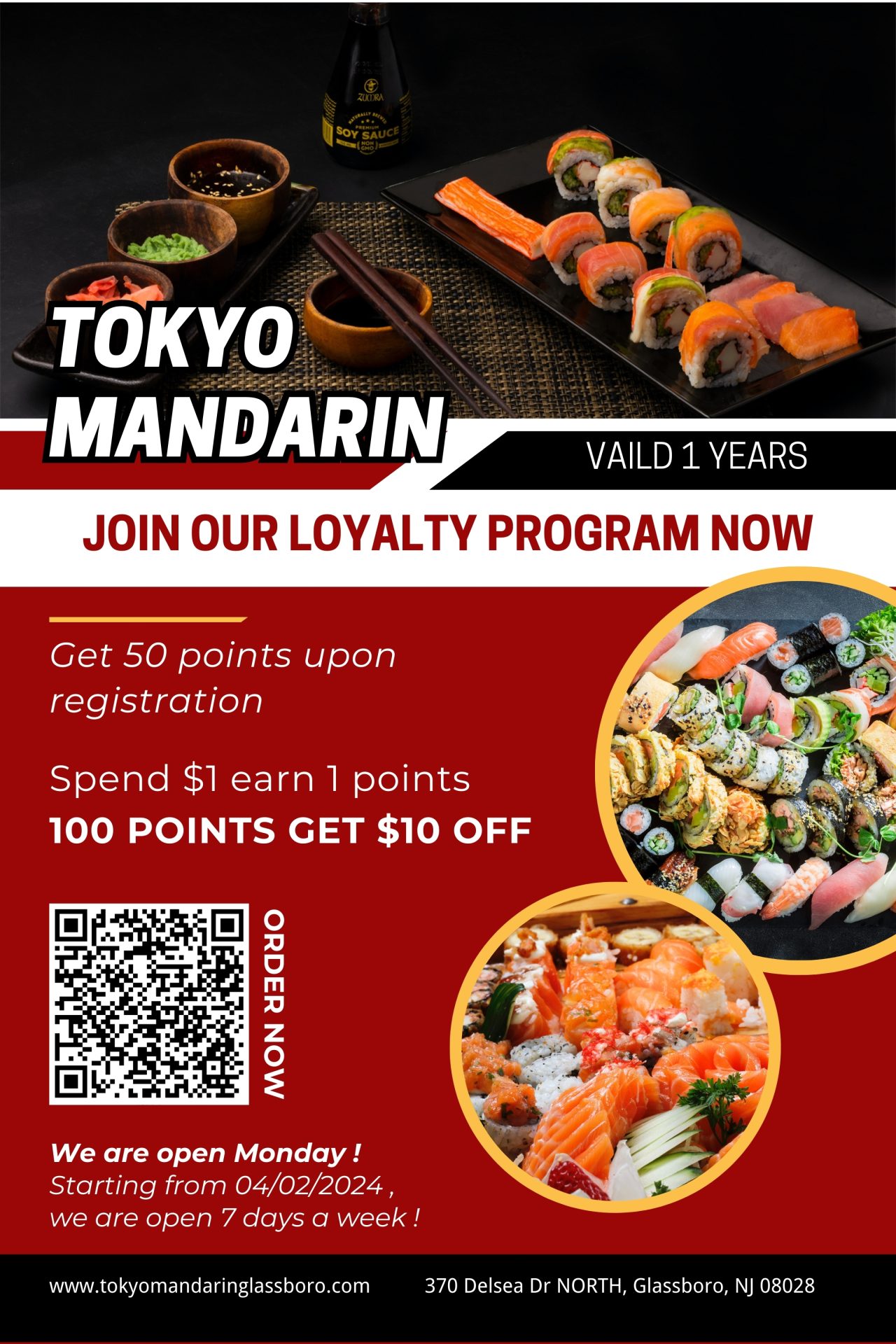 Tokyo Mandarin｜Online Order｜Glassboro｜NJ